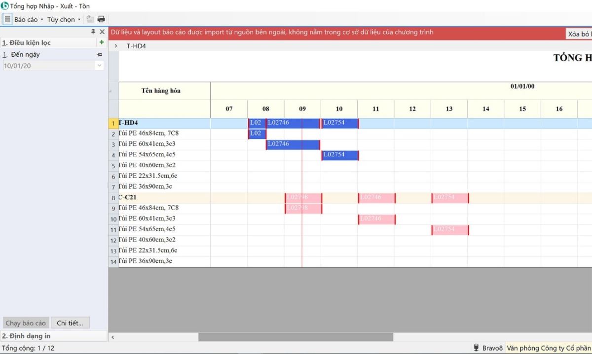Cập nhật các tính năng mới cho BRAVO 8 Core Framework - Bravo