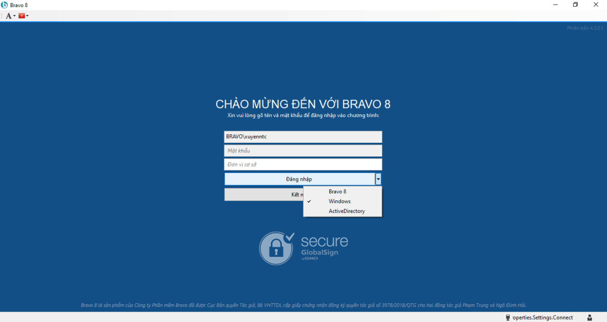 Tính năng Quản lý tích hợp User Windows/Active Directory trên BRAVO 8 ...