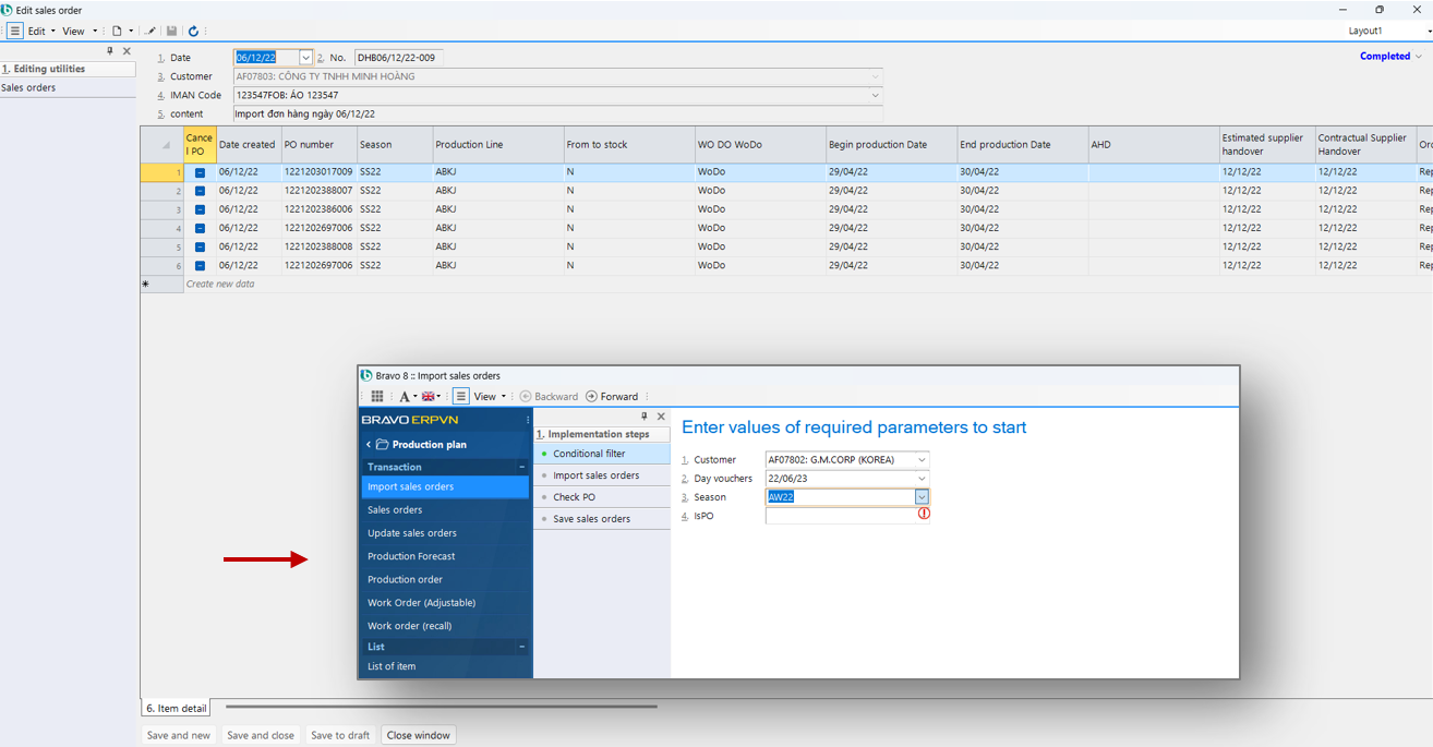 Textile Units - Bravo